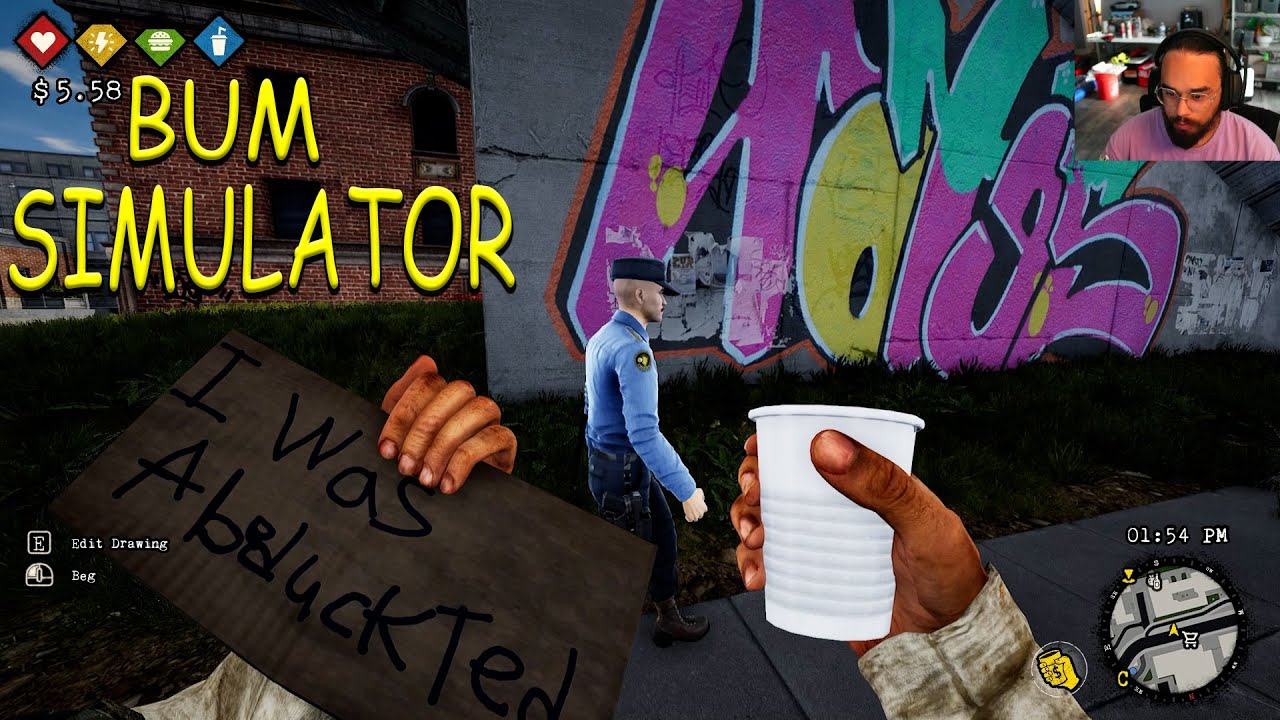 Bum Simulator Let's Play - Part 3 - YouTube