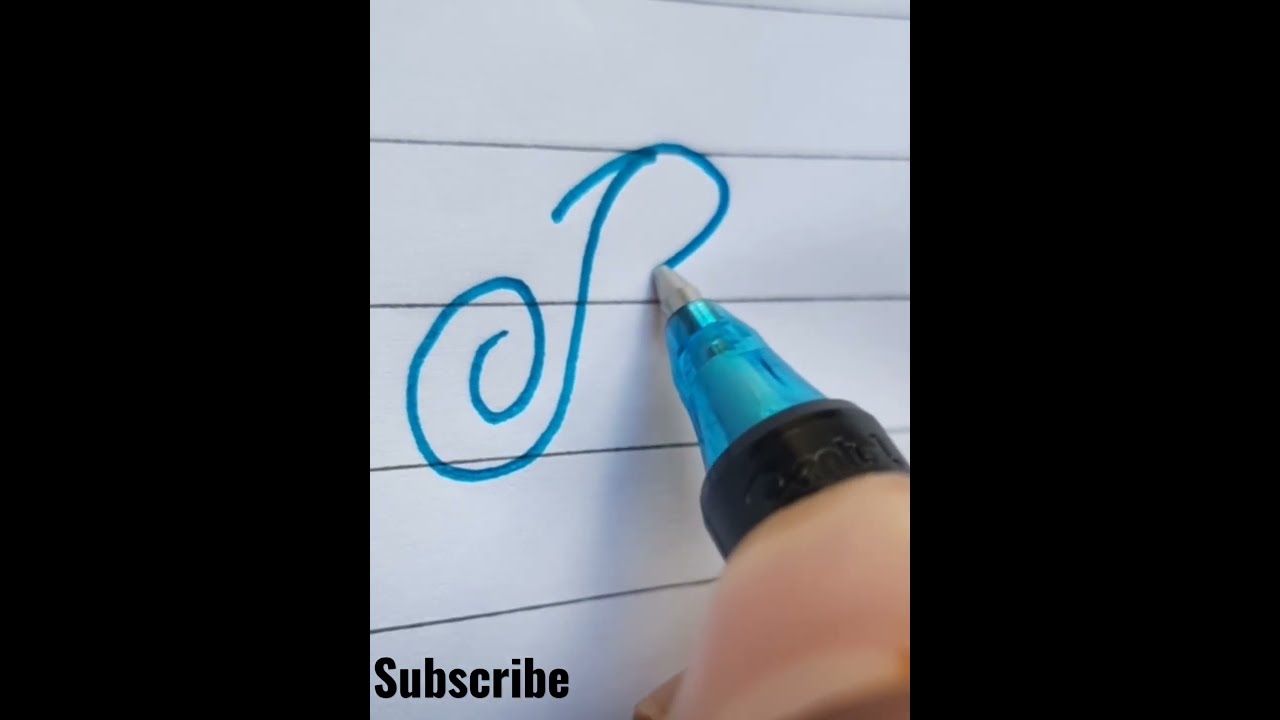 How To Write Capital R In Cursive Cursive Writing shorts writing How To Write Capital R In Cursive Cursive Writing shorts writing