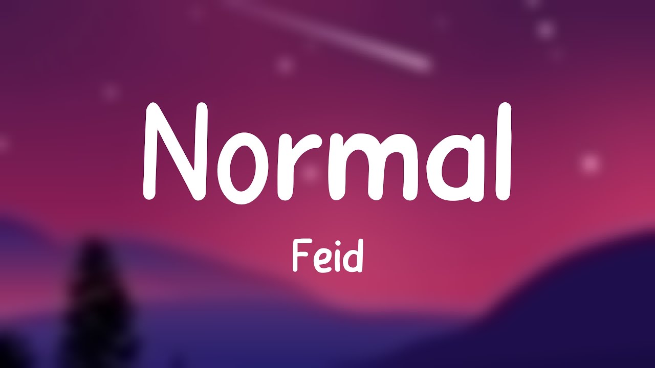 Normal - Feid (Lyrics Version) 💥 - YouTube