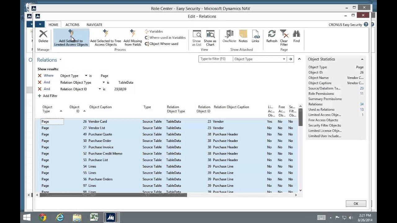 NAV Easy Security Roles and Logins Advanced Training (NAV 2013 R2) - YouTube