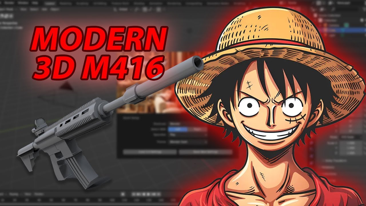 3D M416 Gun Time-Lapse: The Most Satisfying Build Ever! - YouTube