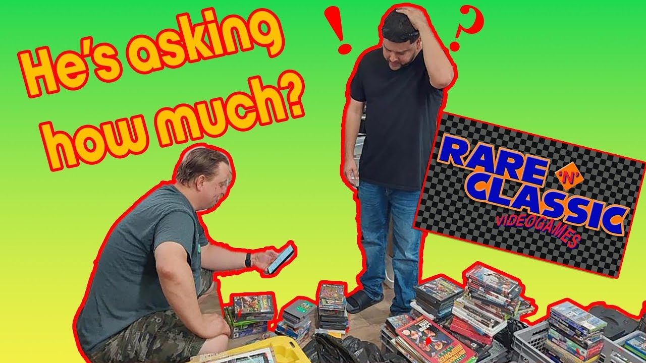 Got a Rare N64 sign plus more inventory for the store. - YouTube