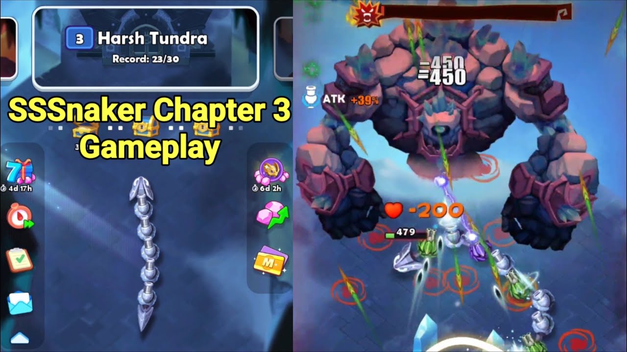 Sssnaker Chapter 3 Gameplay | Best Skills - YouTube