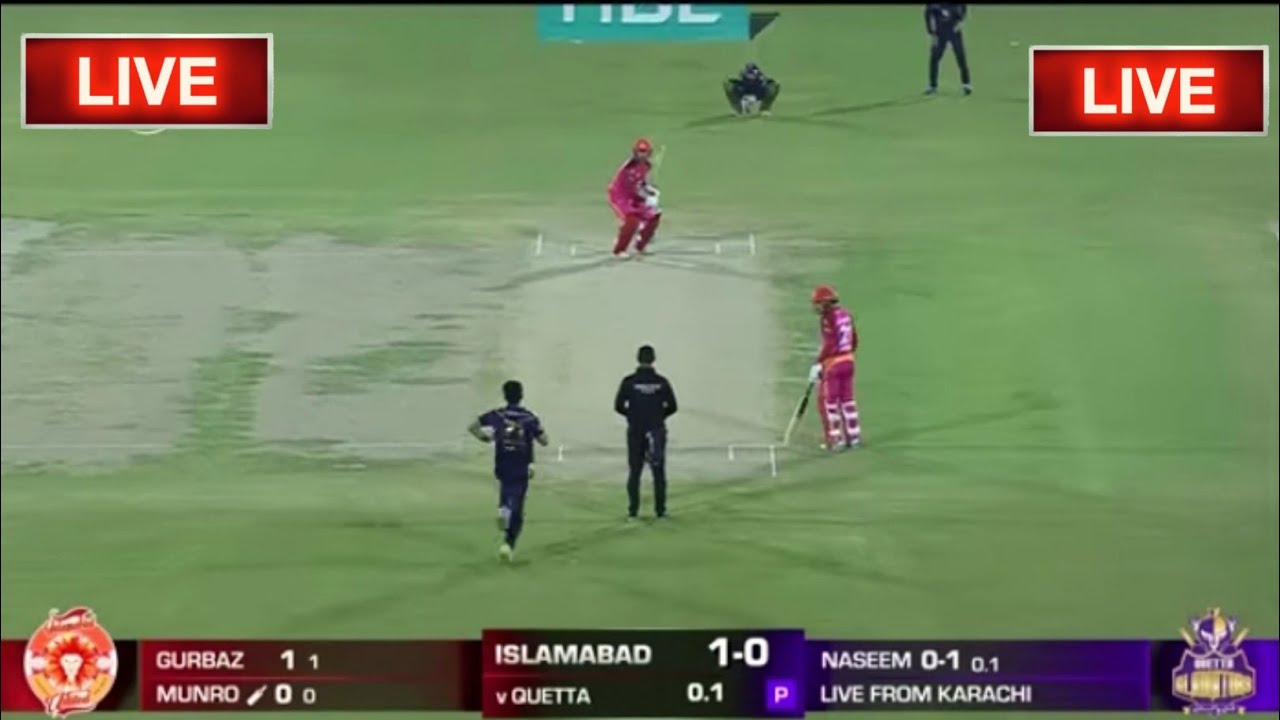 PSL 9 today live match | Islamabad United Vs Quetta Gladiator live ...