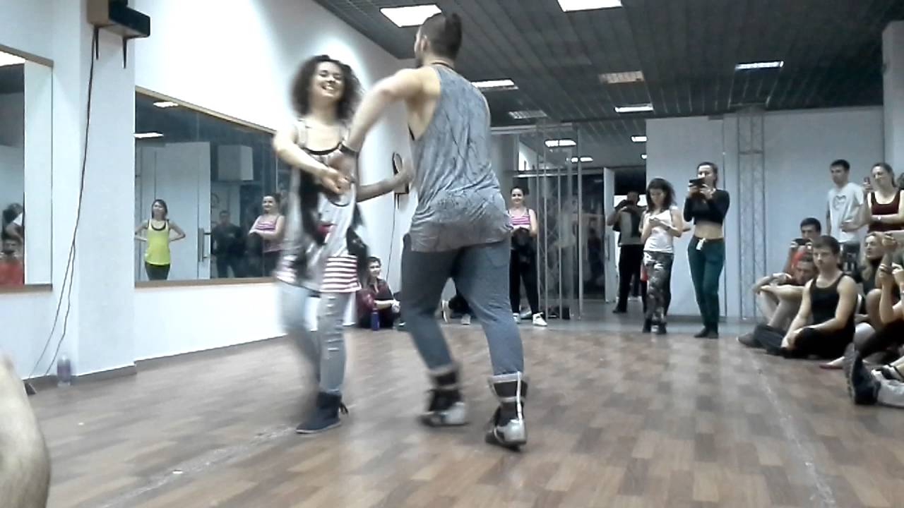 Timba partnerwork. Alex Nechaev & Irena Kozar - YouTube