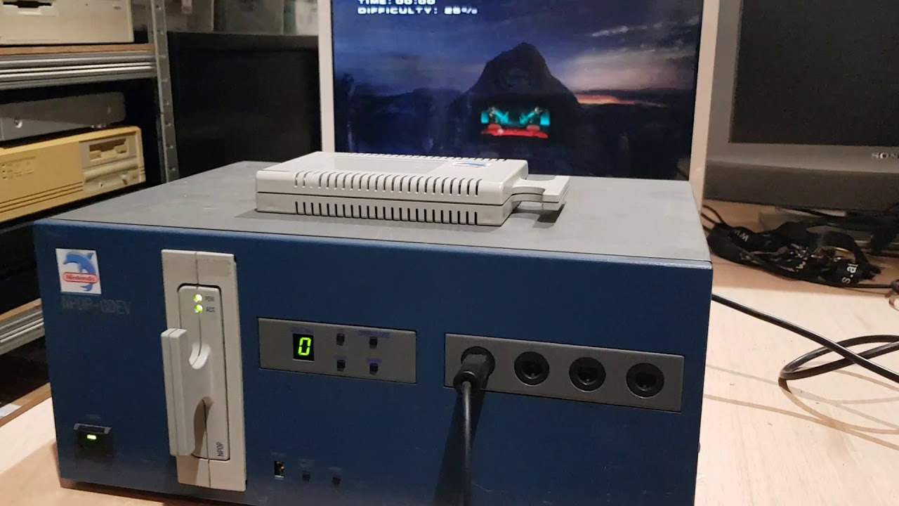 NDPD dolphin gamecube dev card - YouTube