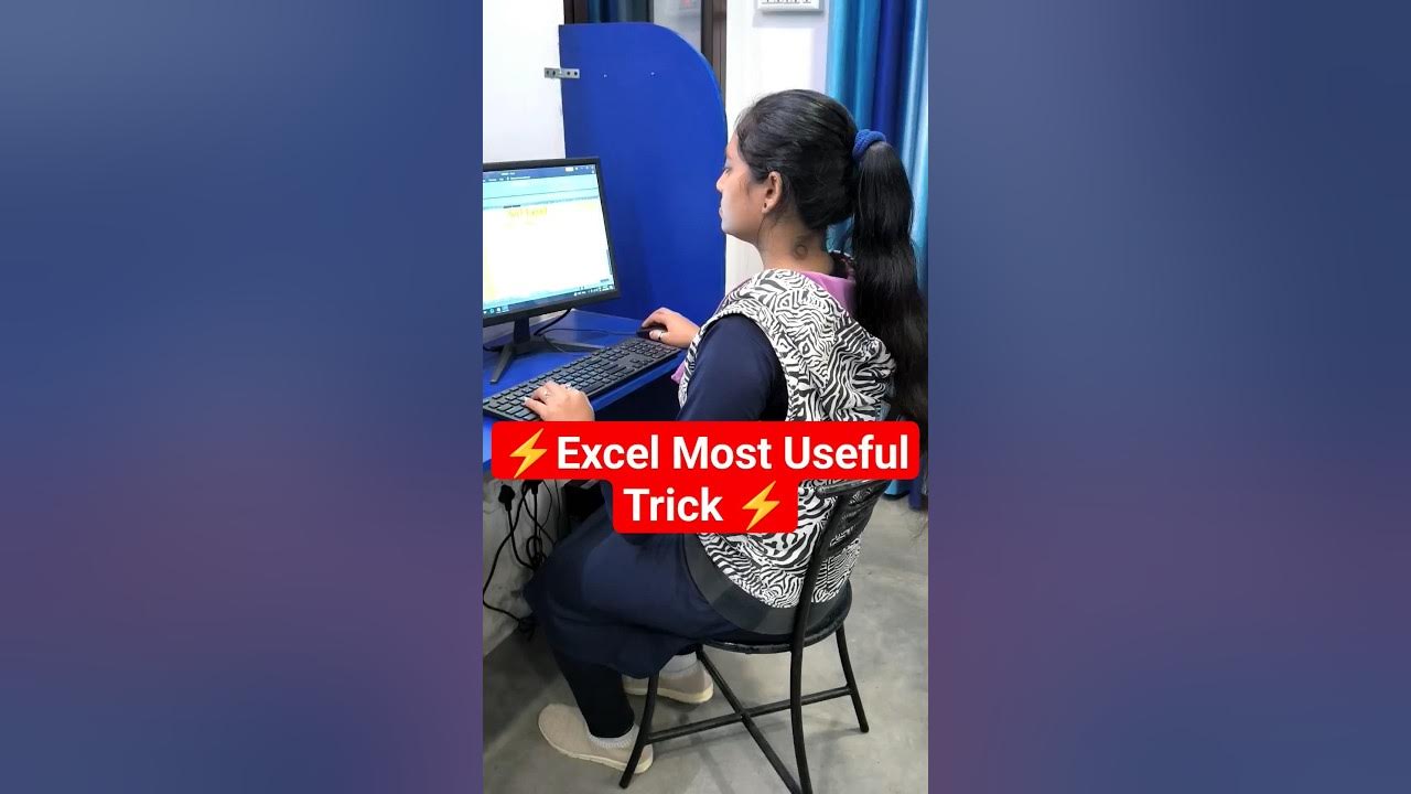 Excel Most Useful Trick 🔥😲 #viral #excel #exceltips #computer - YouTube