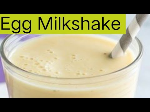 Egg MilkShake Recipe | Easy and Quick Recipe | Milk Shake Tasty Recipe ...