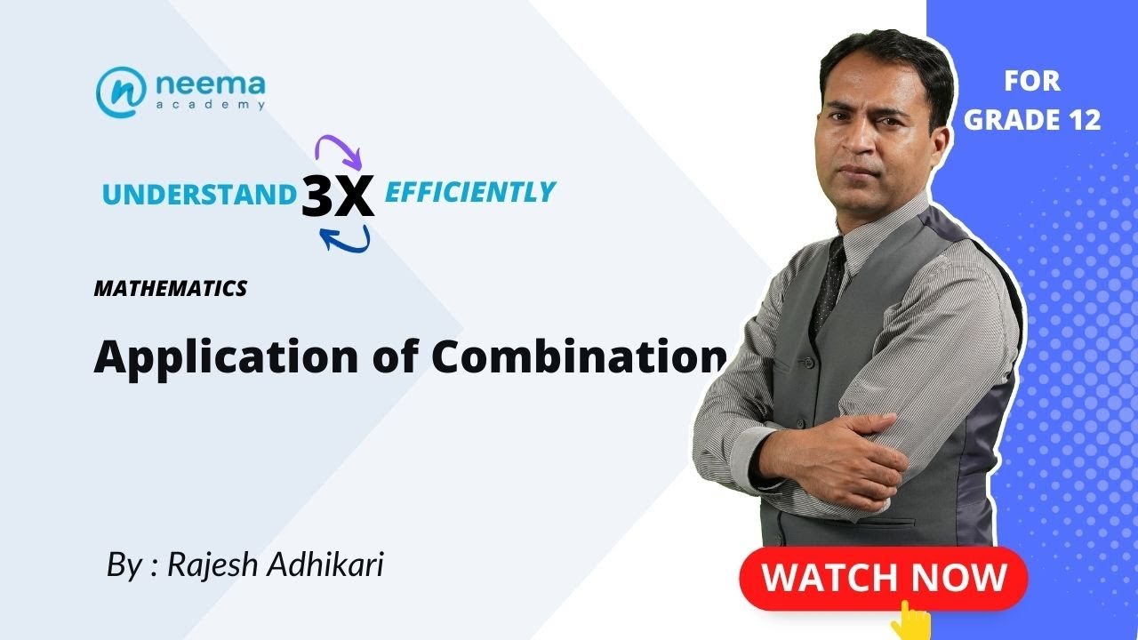Application of Combination | Grade 12 | NEB - YouTube