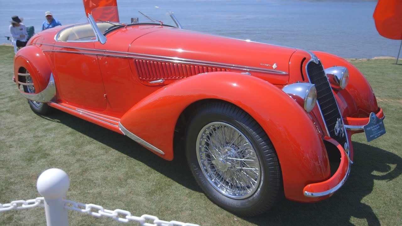Pebble Beach Car Show: The 100 Most Beautiful Cars - YouTube