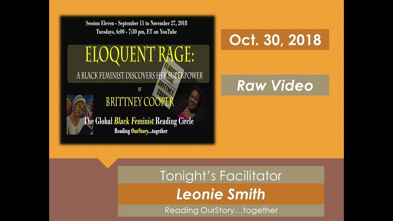10-30-18 – Eloquent Rage – Chapter 7 – “Orchestrated Fury” - YouTube