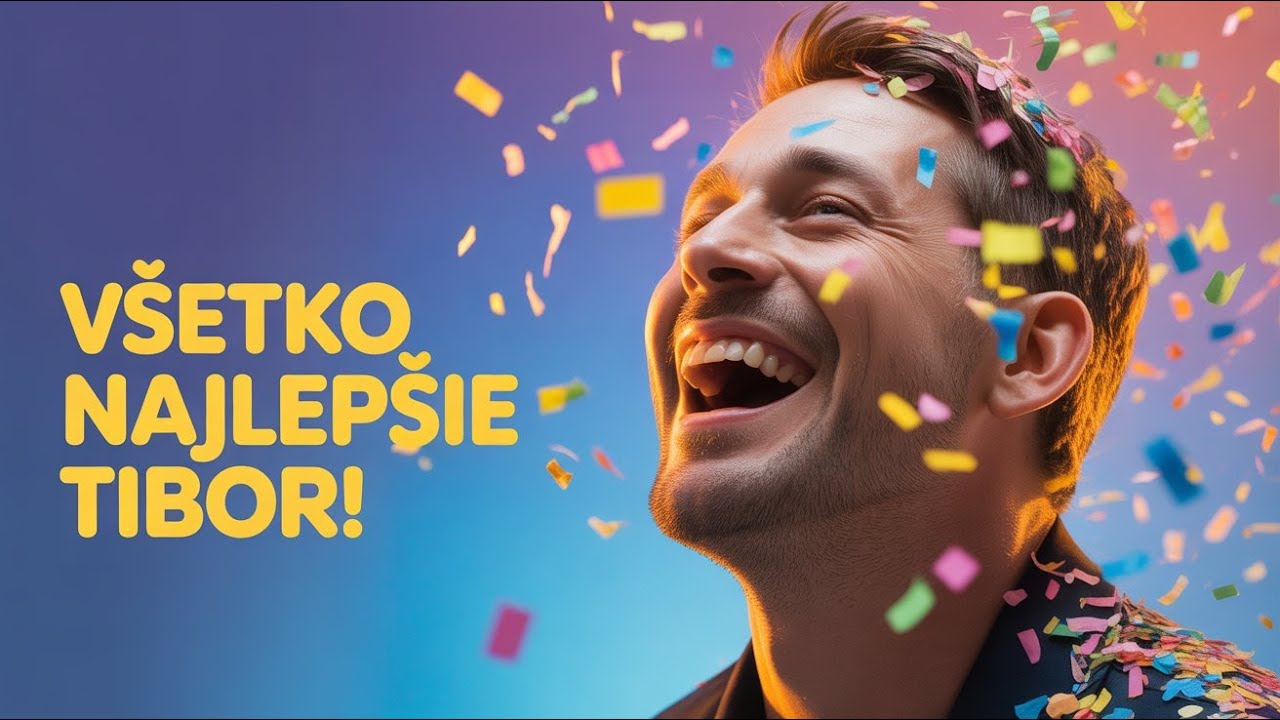 TIBOR: Všetko najlepšie! ⚔️ Najlepší meninový RADIO HIT (Dnes 10 ...
