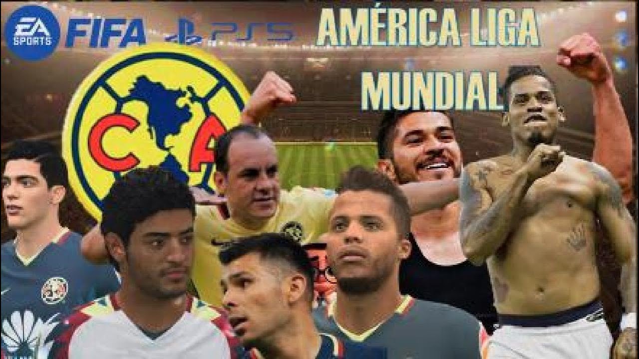 La canción del América en la Liga Mundial Modo Carrera - YouTube
