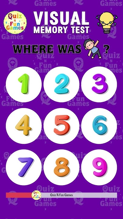 Visual Memory Test | Quiz N Fun Games | Shorts 21 - YouTube
