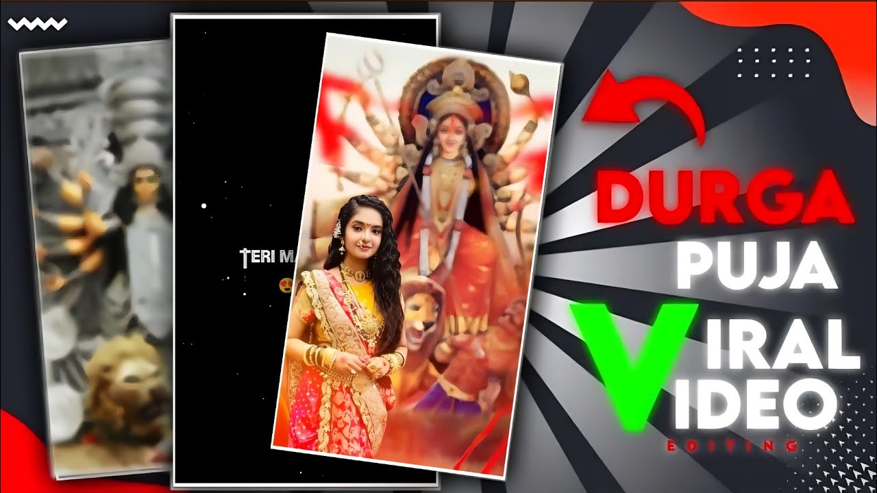 Durga Puja Status Video Editing In Capcut | durga puja photo video editing | TECHNICAL MURAD ...