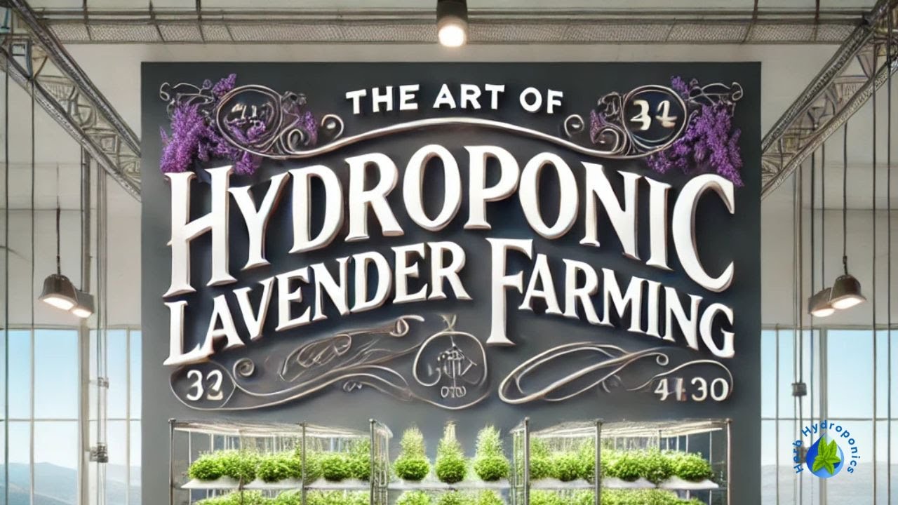 The Art of Hydroponic Lavender Farming: A Complete Guide - YouTube