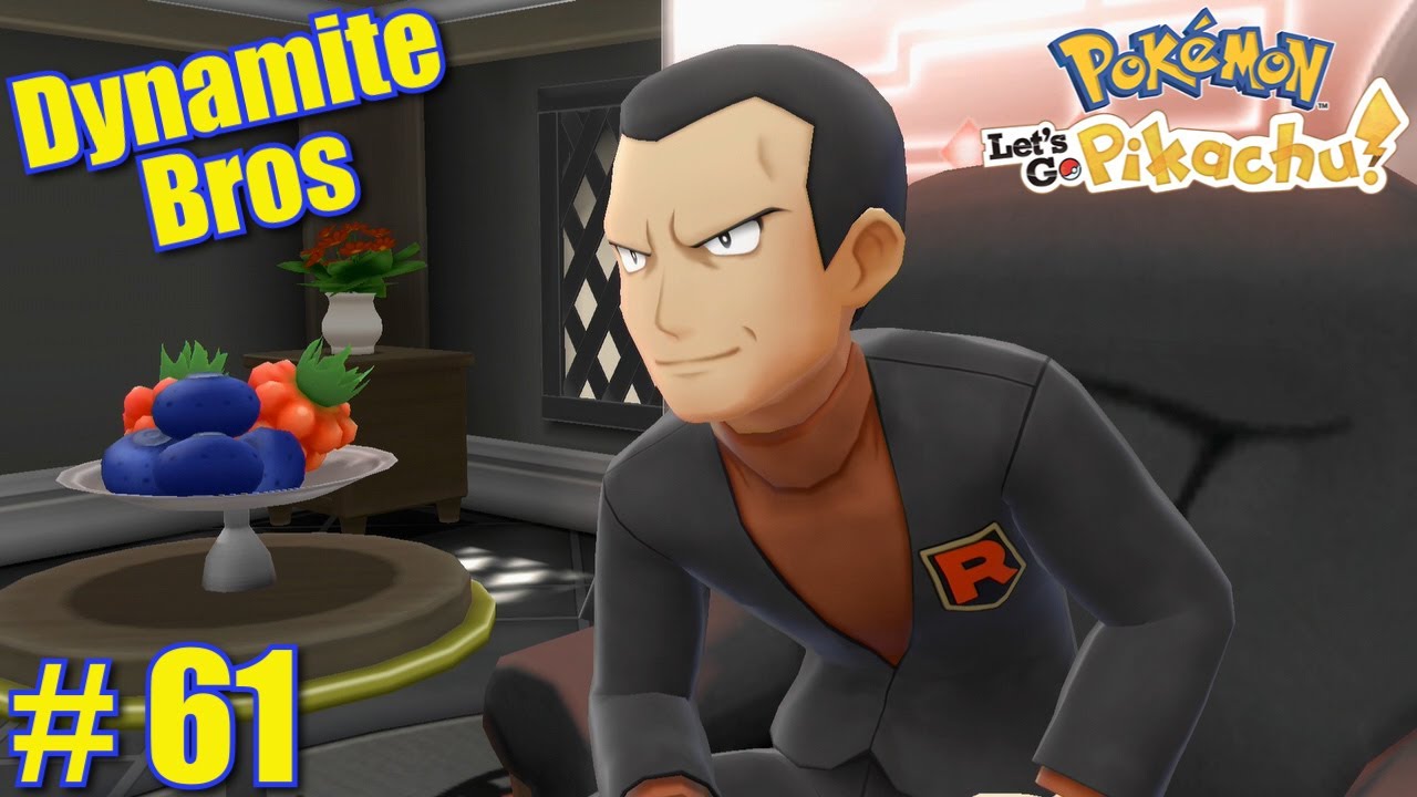 Pokemon: Let's Go, Pikachu!: Not the Coccyx! - PART 61 - Dynamite Bros ...