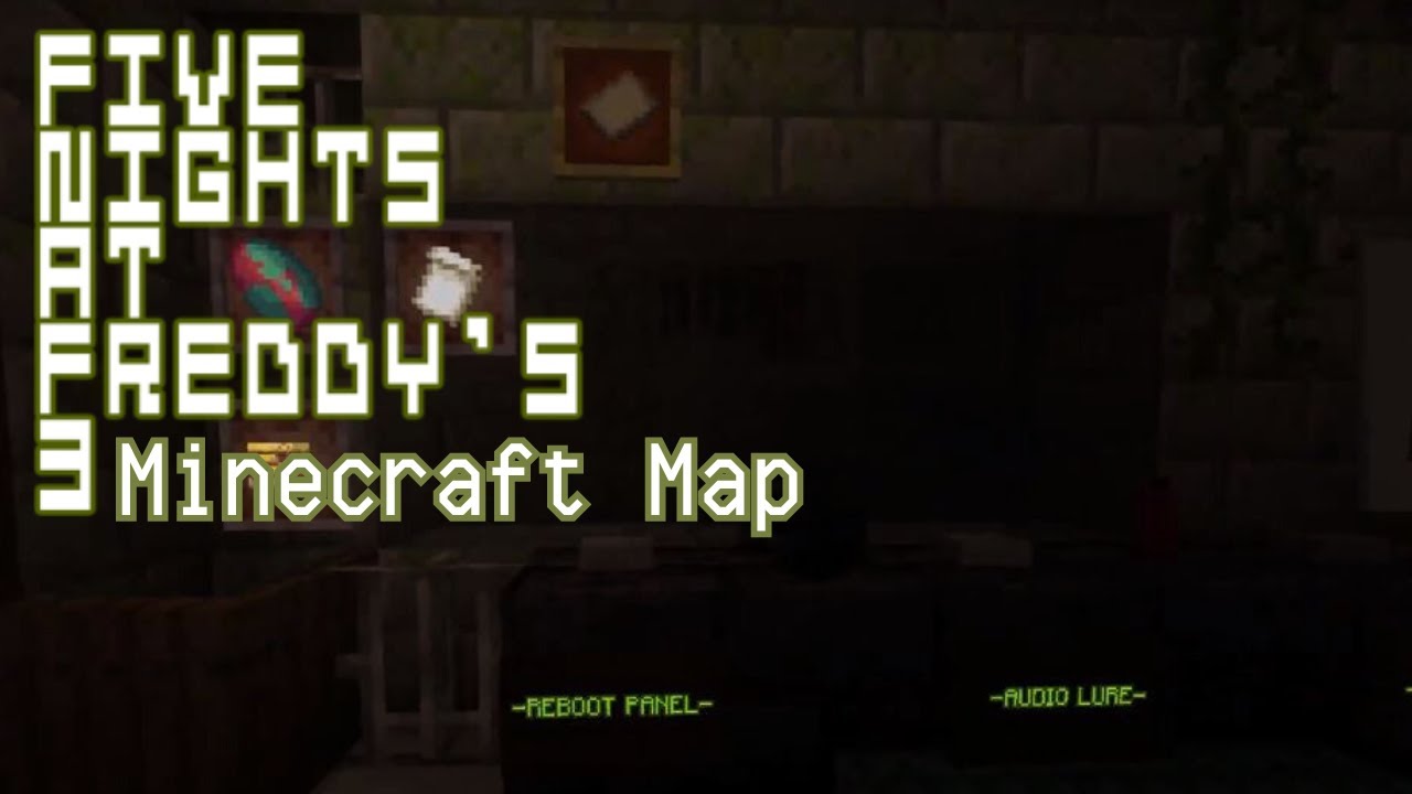 FNaF 3 - Minecraft Map - YouTube