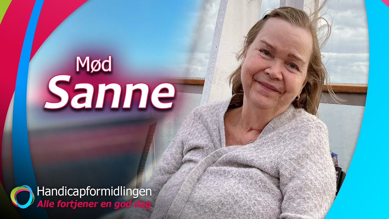 Mød Sanne (Borger søger handicaphjælper) - YouTube