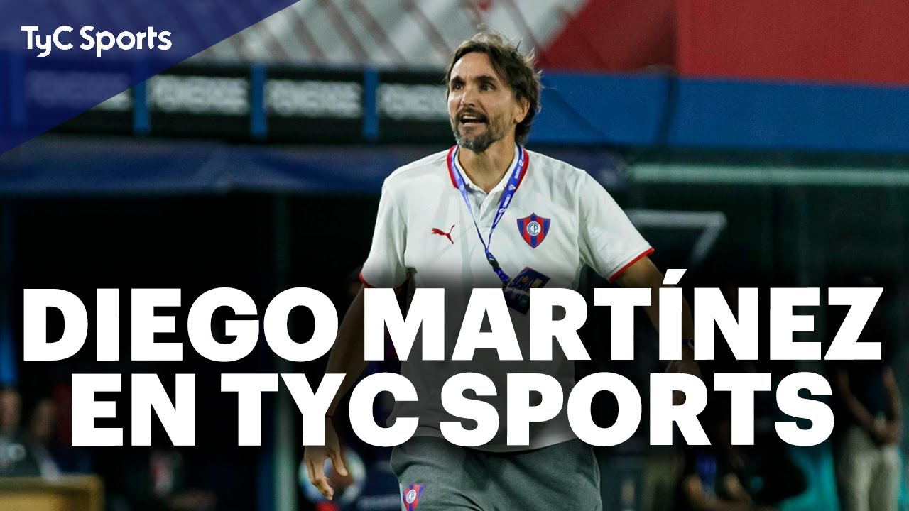 DIEGO MARTÍNEZ, MANO a MANO con TYC SPORTS🗣️"BOCA fue lo MÁXIMO que me tocó vivir como ...