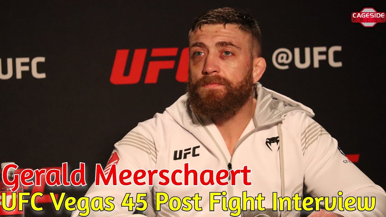 UFC Vegas 45: Gerald Meerschaert Reflects On His Potential Comeback ...