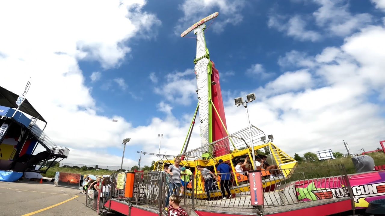 "Top Gun" POV Amusement Ride at Iowa State Fair - YouTube