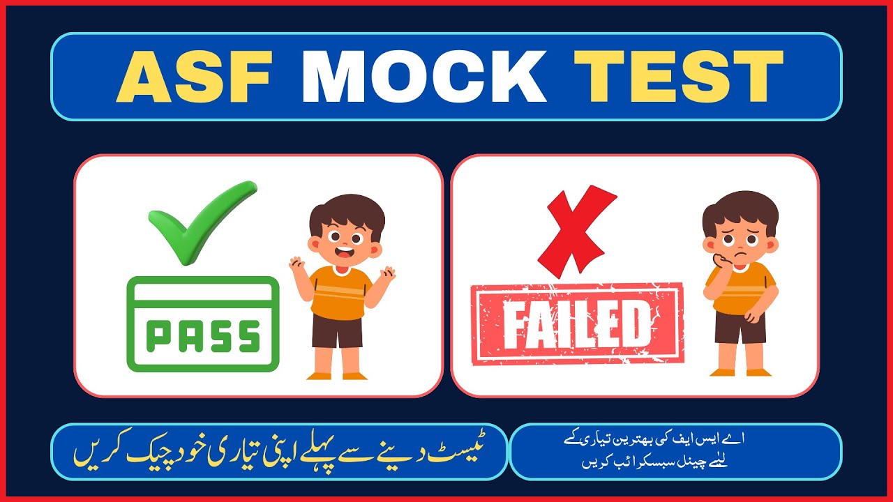 ASF Mock Test | ASF written Test Preparation 2025 | Check ASF Test ...