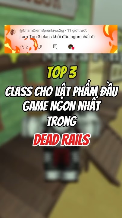 Top 3 class cho vật phẩm đầu game tốt nhất dead rails #roblox #deadrails #deadrailsroblox - YouTube