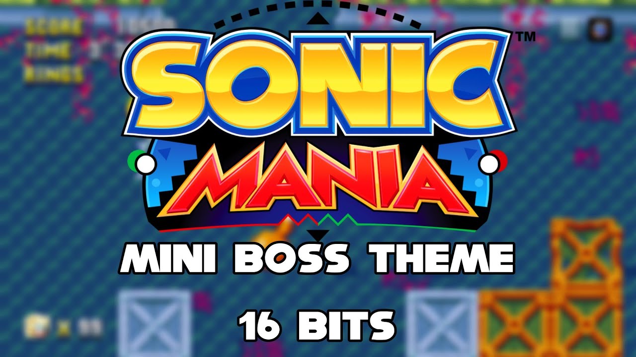 Sonic Mania in 16 Bits - Mini Boss Theme "Danger on the Dance Floor ...
