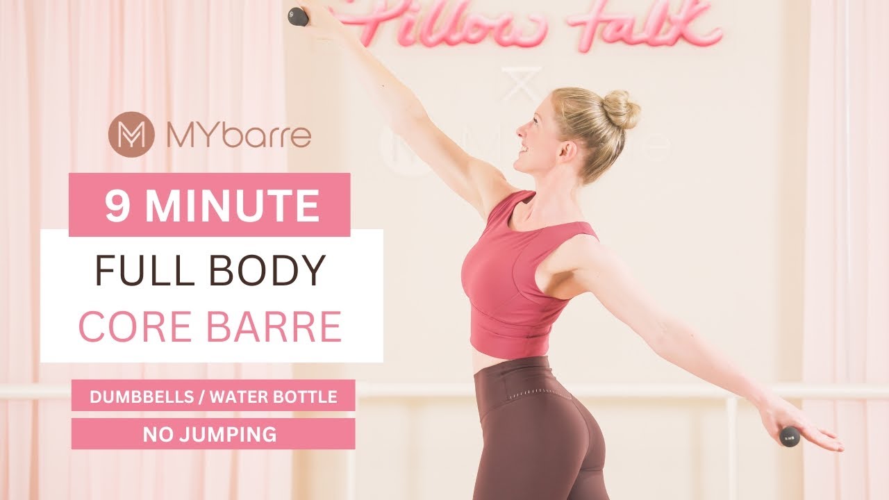 【MYbarre CORE】9 minute barre strengthening the CORE - YouTube