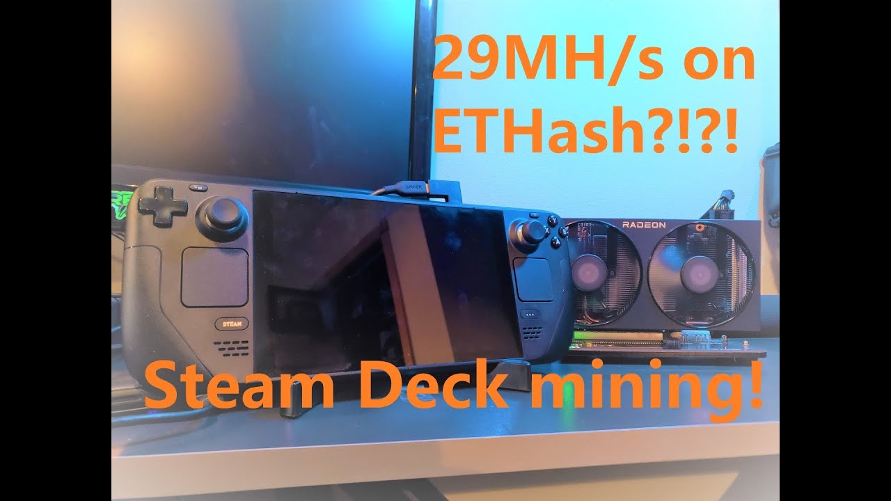 Can the Steam Deck mine ETH? RX 6600 eGPU testing - YouTube