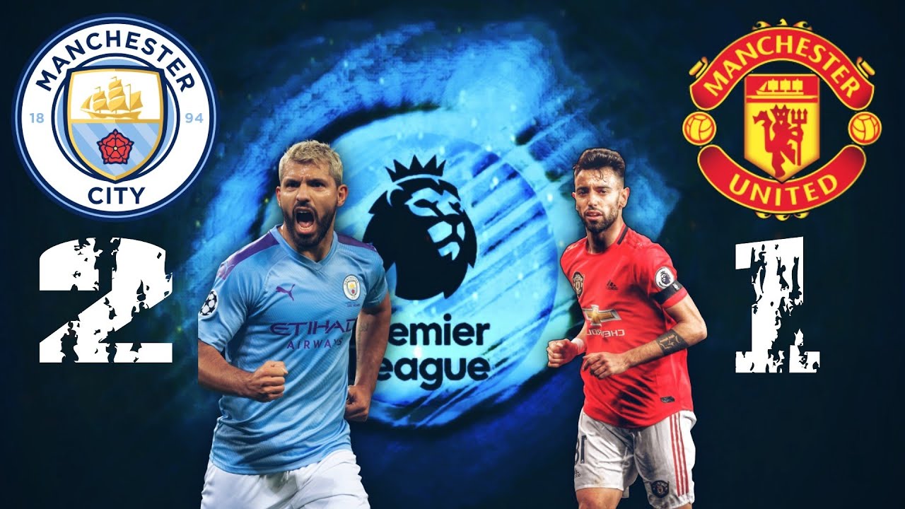 Manchester City vs Manchester United ( 2-1 ) Full Game Highlight - YouTube