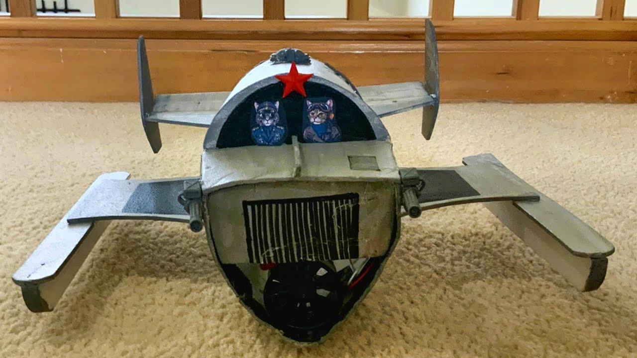 Steampunk Helldiver Class Gunship "Beast" (4s EDF) Flight - YouTube