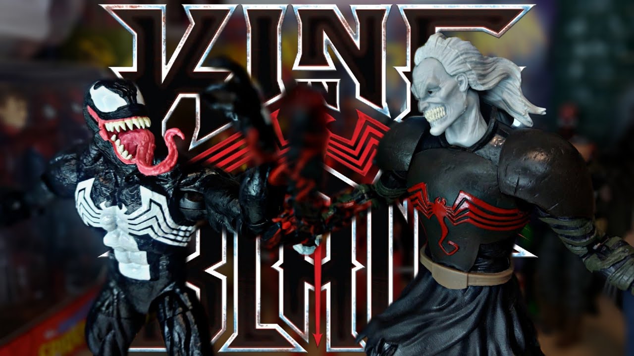 UNBOXING REVIEW MARVEL LEGENDS VENOM & KNULL - King In Black!!! - YouTube