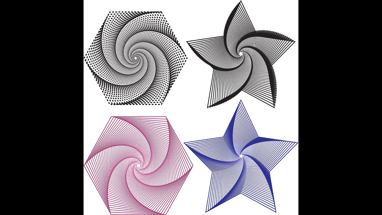 How To Use Transform & Distort Tool Effect In Illustrator || Spiral ...