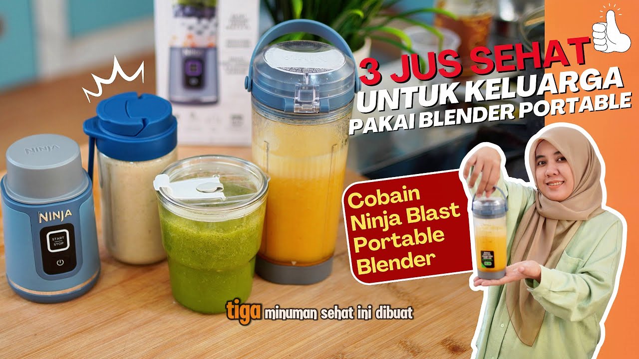 3 Resep Minuman Sehat, Praktis & Segar untuk Keluarga! Pakai Blender ...