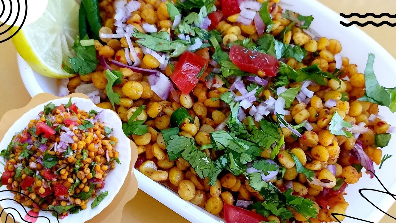 Chana Dal Chat recipe | Iftar special recipe | Chatpata Chana Dal chaat ...