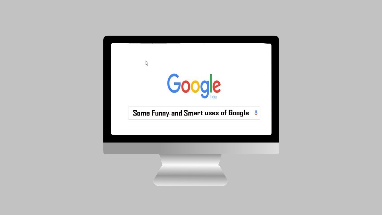 Some Smart and Funny Uses of Google ? - YouTube