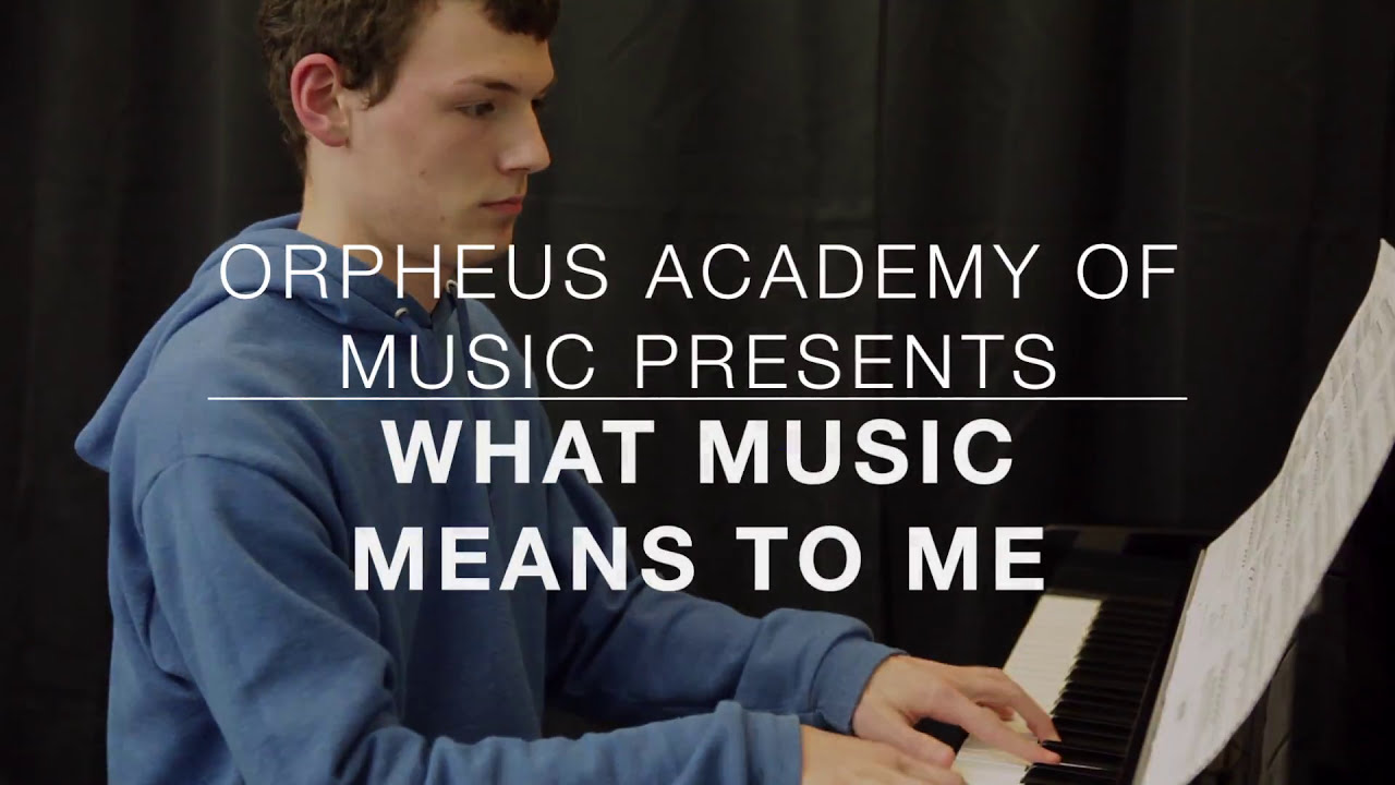 What Music Means to Me - Evan Hochstein - YouTube