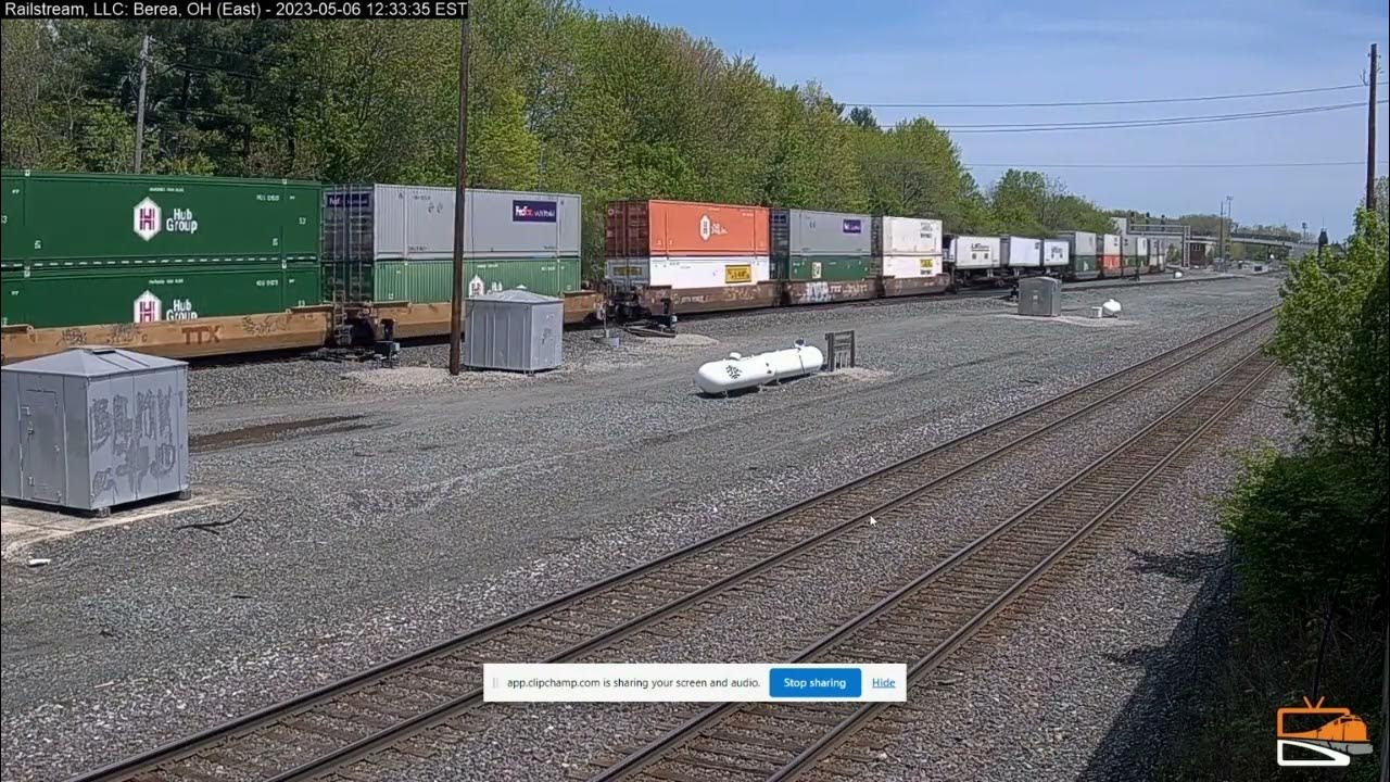 NS 4523 goes by Berea - YouTube