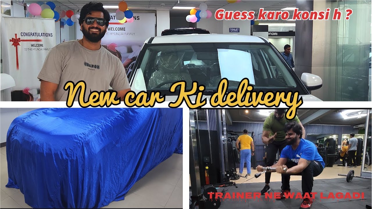 Finally new car ki delivery leli | new car se long trip planning? | New ...