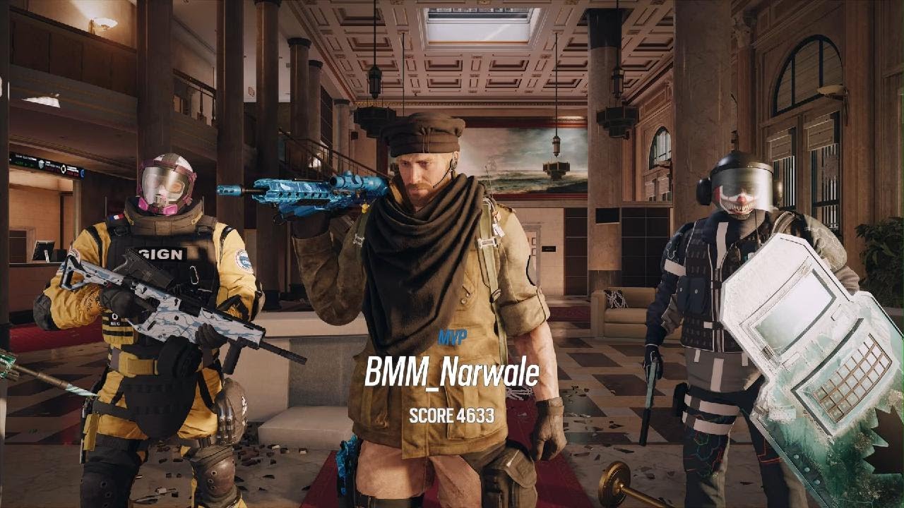 Rainbow Six Siege ace on Mav - YouTube