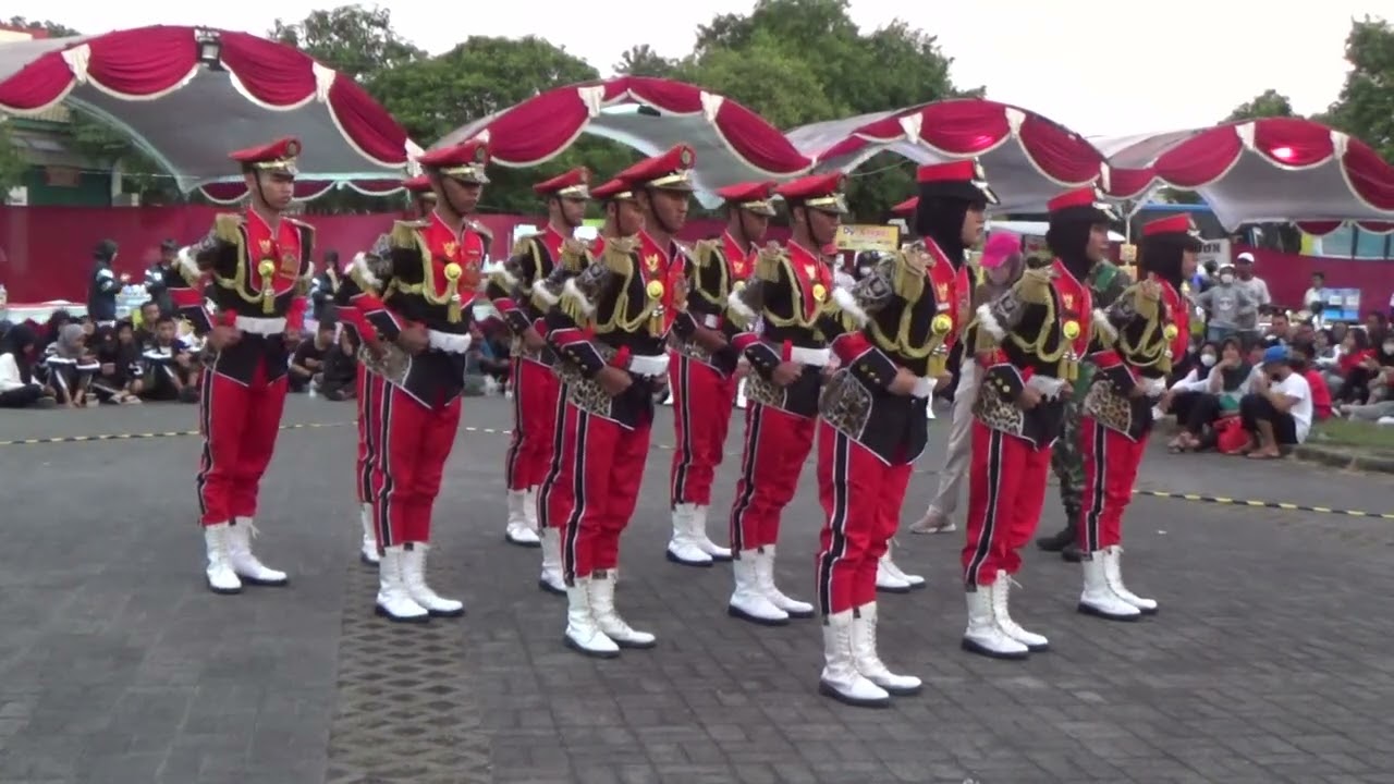 PASKIBRA SMK ADB tegal dalam event LKBB GARUDA JAYA tour Competition ...