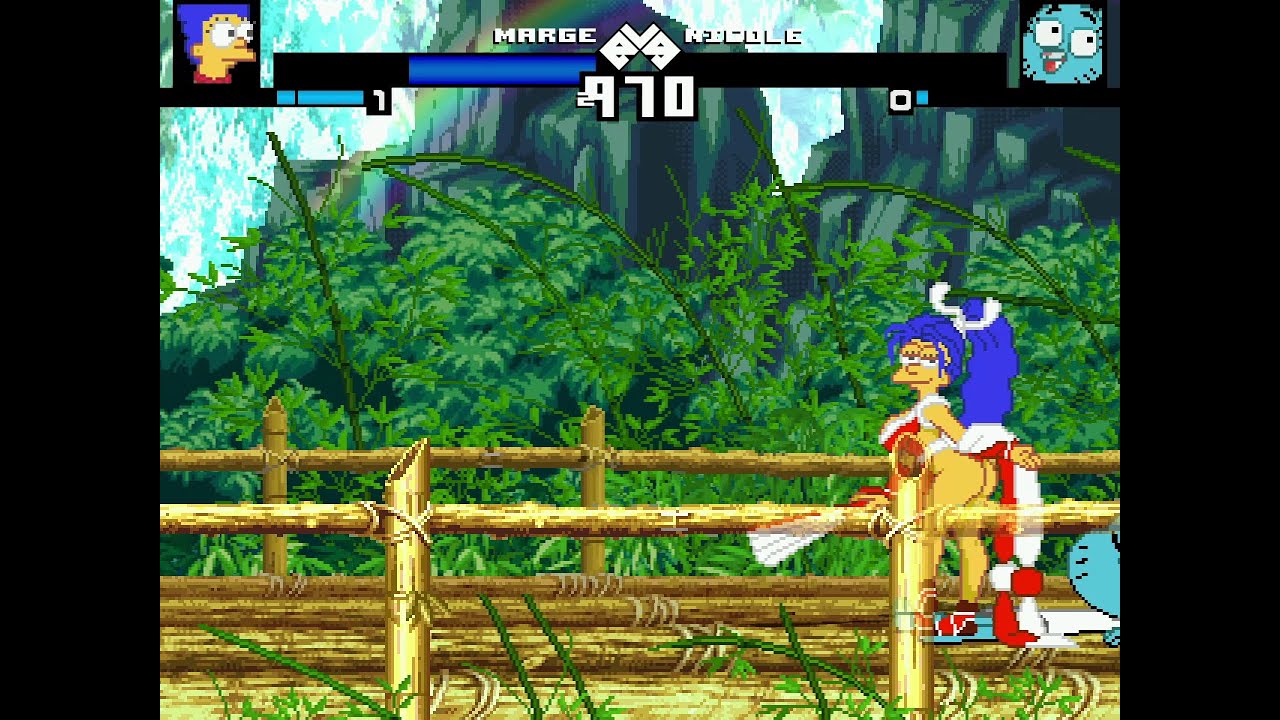 Mugen - Marge Simpson vs Nicole Watterson - YouTube