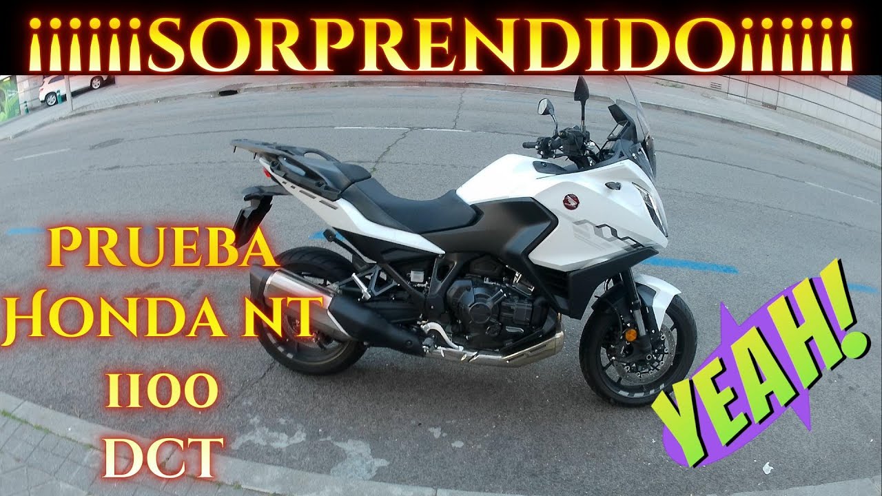 Prueba Honda NT 1100 , automatica y mucha personalidad . - YouTube