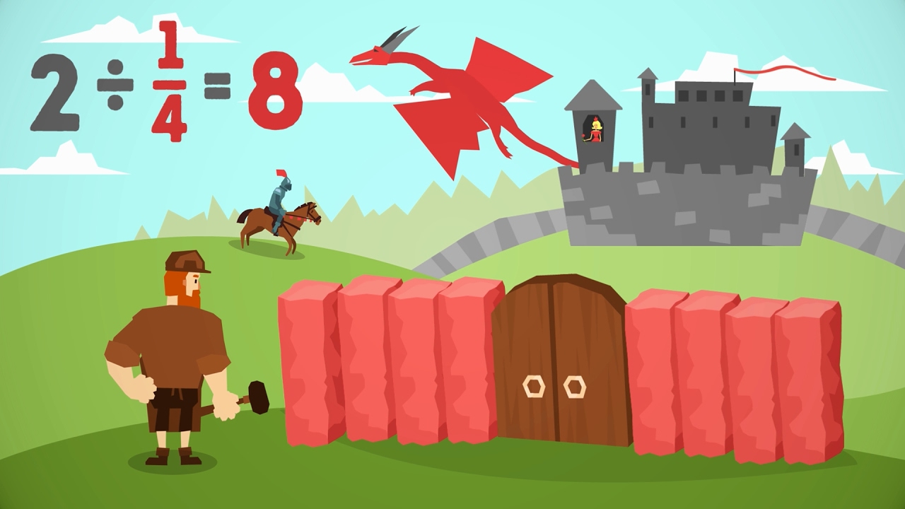 Numberock Math Song - Devide to Fraction - 2d Flash Character Animation ...