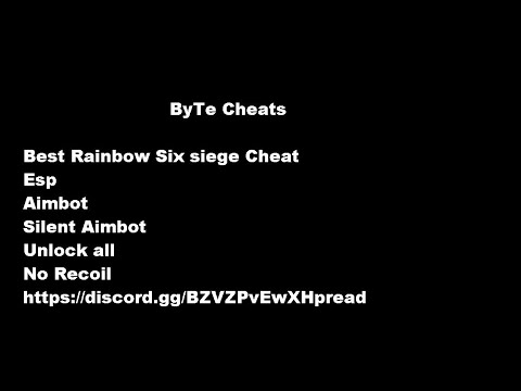 Best Undected Rainbow Six Siege Cheat - YouTube