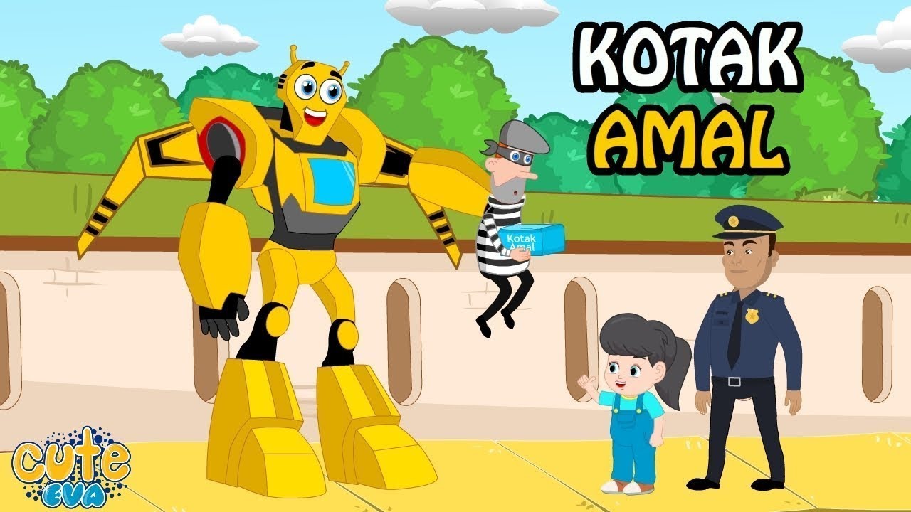 Menyelamatkan Kotak Amal | Eva Carlo | Puri Animation - YouTube
