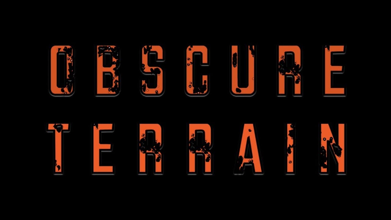 Ad for Obscure Terrain - YouTube