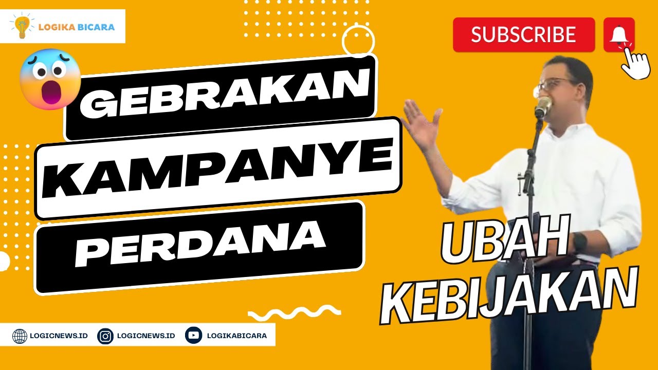 Janji Anies Kampanye Perdana di Jakarta, Ubah Kebijakan Tak Pro Rakyat ...